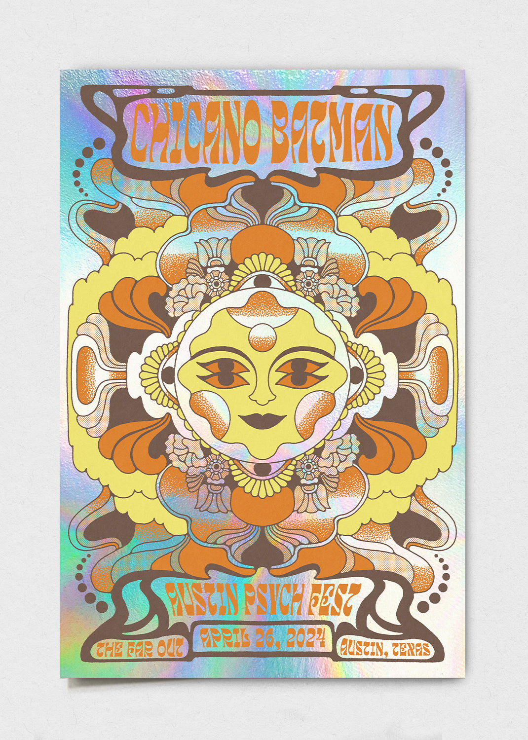 Chicano Batman Poster by Sun Keep – LEVITATION