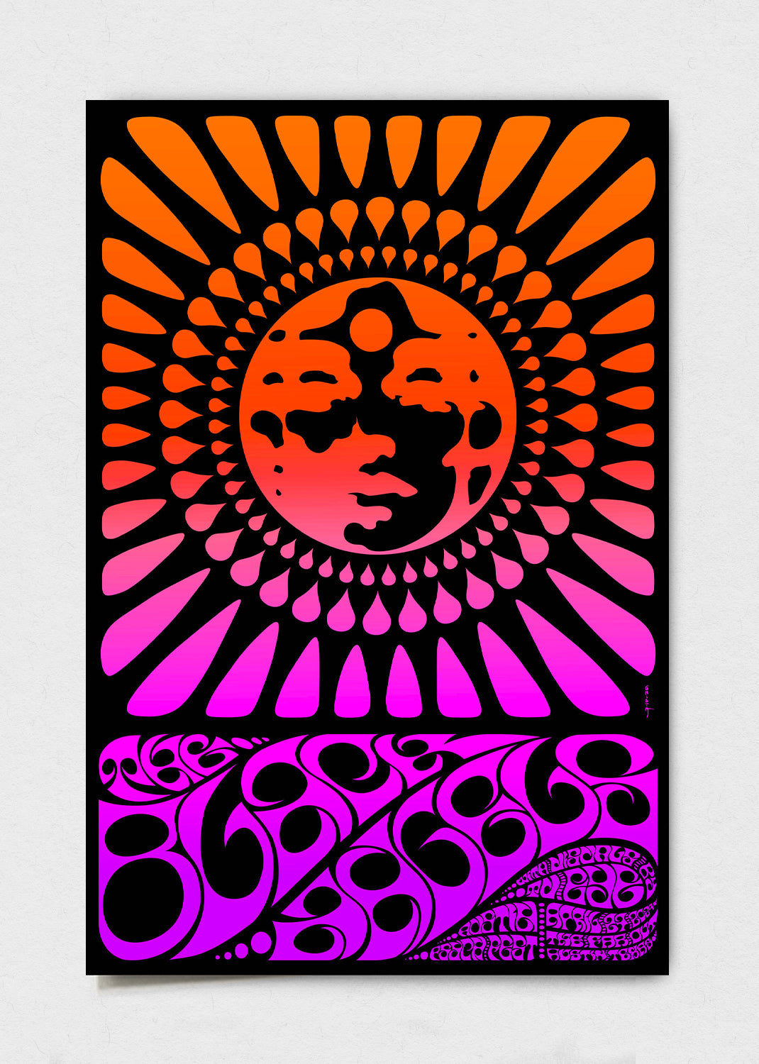 The Black Angels Poster by Robin Gnista – LEVITATION