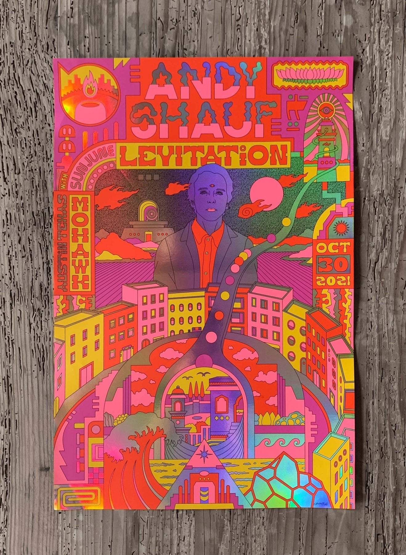 Andy Shauf Poster by ARDNEKS – LEVITATION