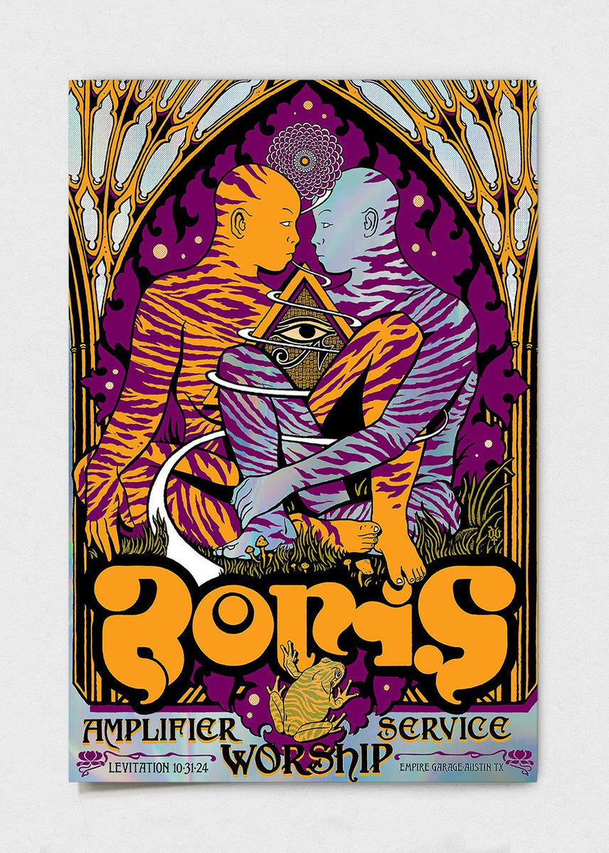 Boris Poster by David D'Andrea – LEVITATION