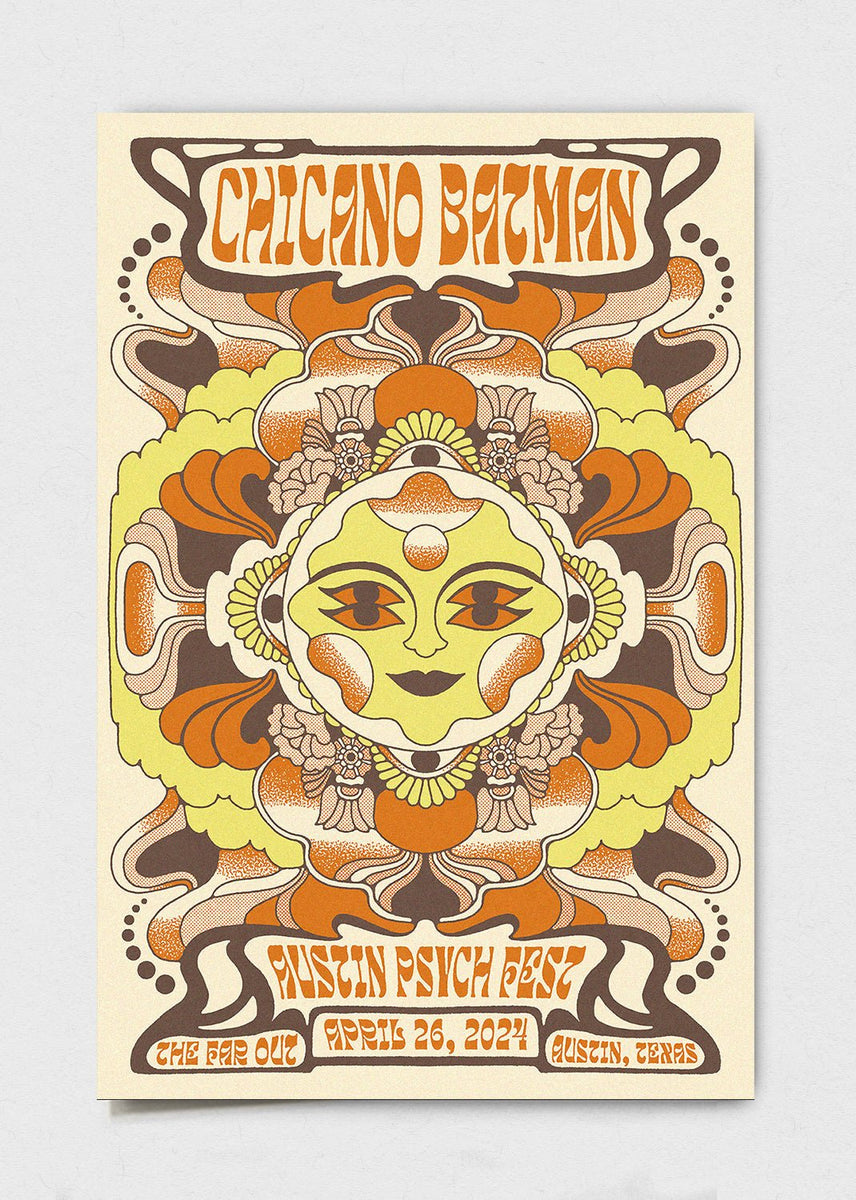 Chicano Batman Poster by Sun Keep – LEVITATION