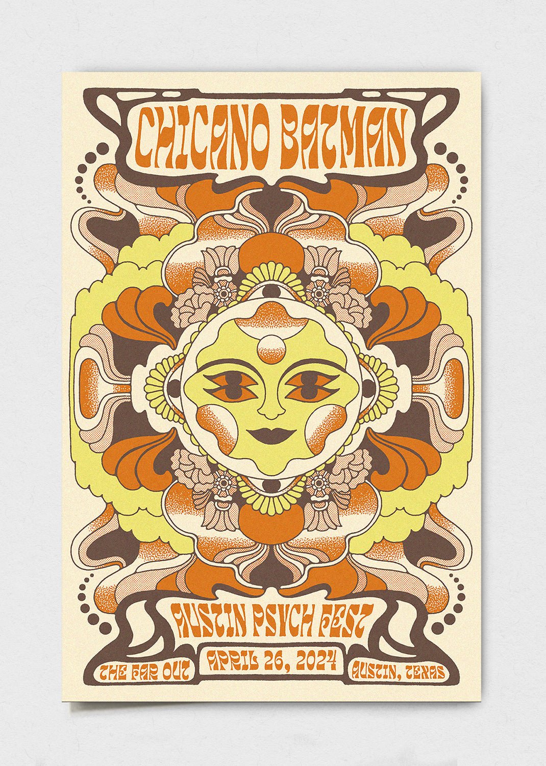 Chicano Batman Poster by Sun Keep – LEVITATION