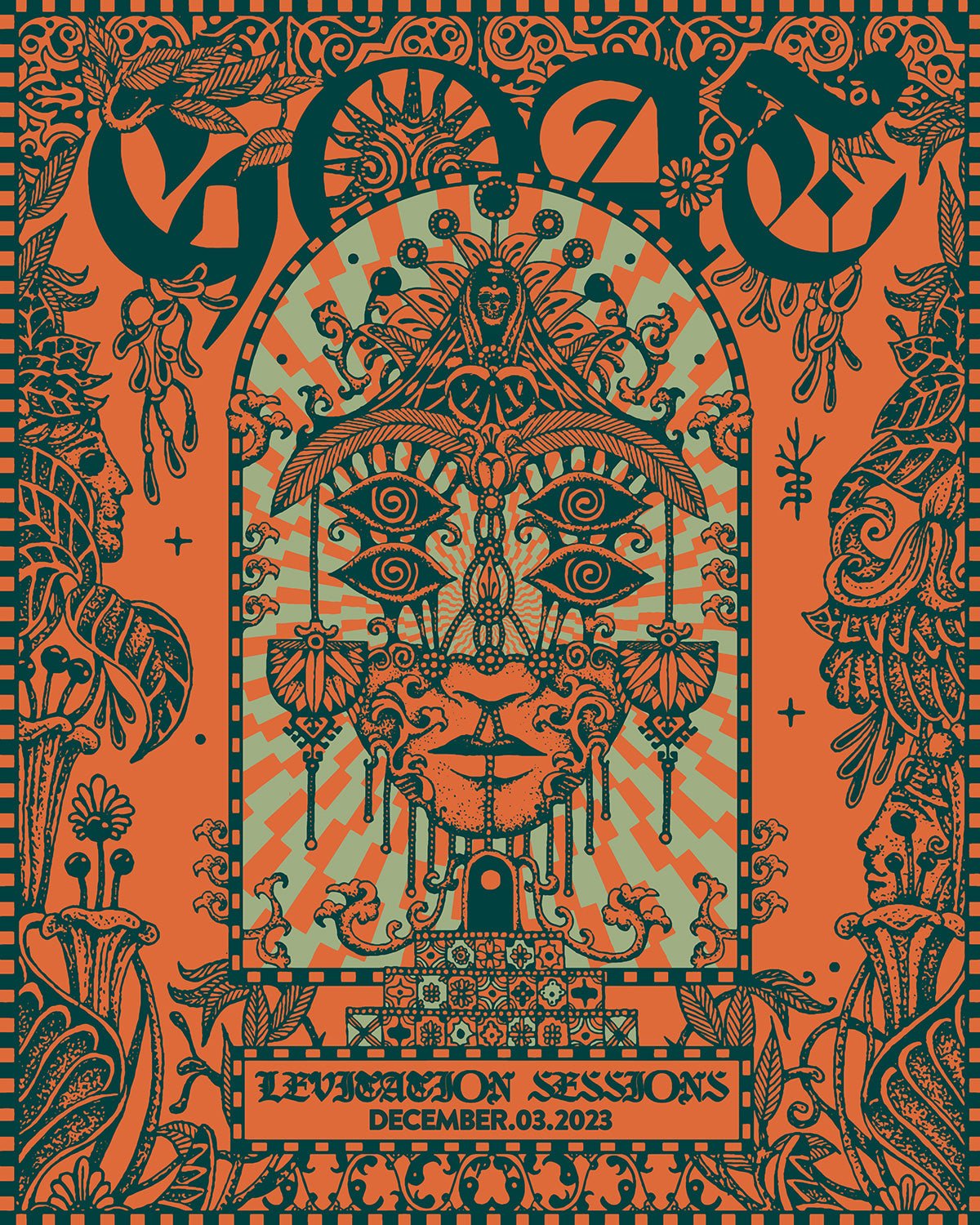 GOAT - SIGNED POSTER – LEVITATION