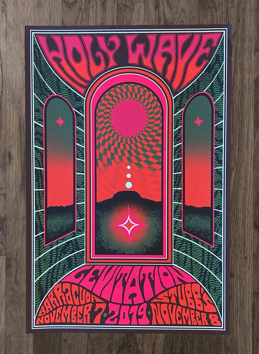 Holy Wave Poster by Federico Moreno - ARCHIVE – LEVITATION