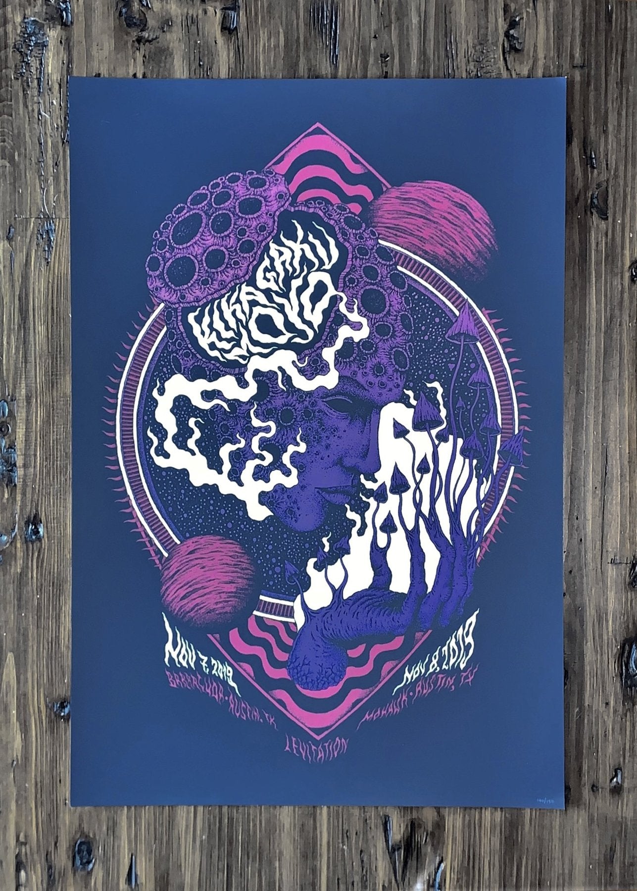 Kikagaku Moyo Poster by Kuba Sokolski - ARCHIVE – LEVITATION