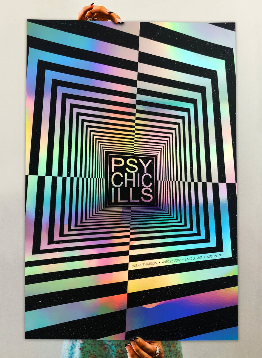 Psychic Ills - Live at Levitation Poster – LEVITATION