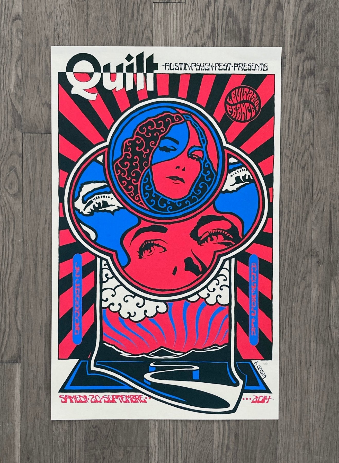 Quilt Poster by Robin Gnista – LEVITATION