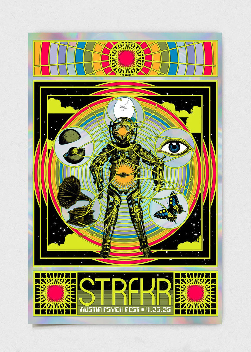 STRFKR Poster by Kozmic Blue Jeans – LEVITATION