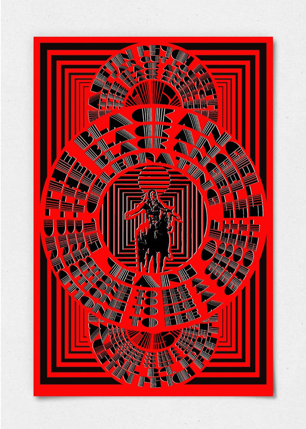 The Black Angels Poster by Christian Bland – LEVITATION