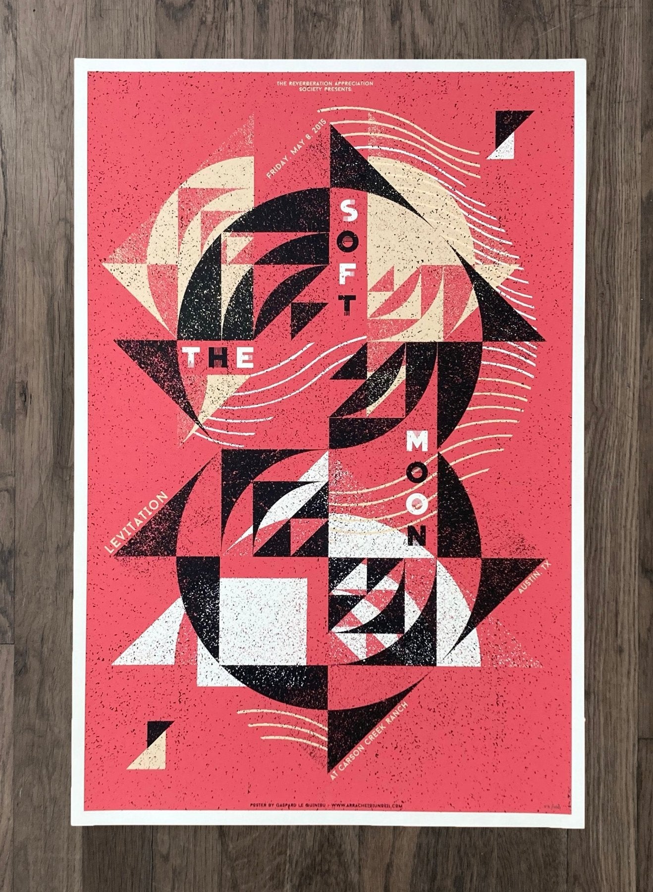 The Soft Moon Poster by Arrache Toi Un Oei | LEVITATION