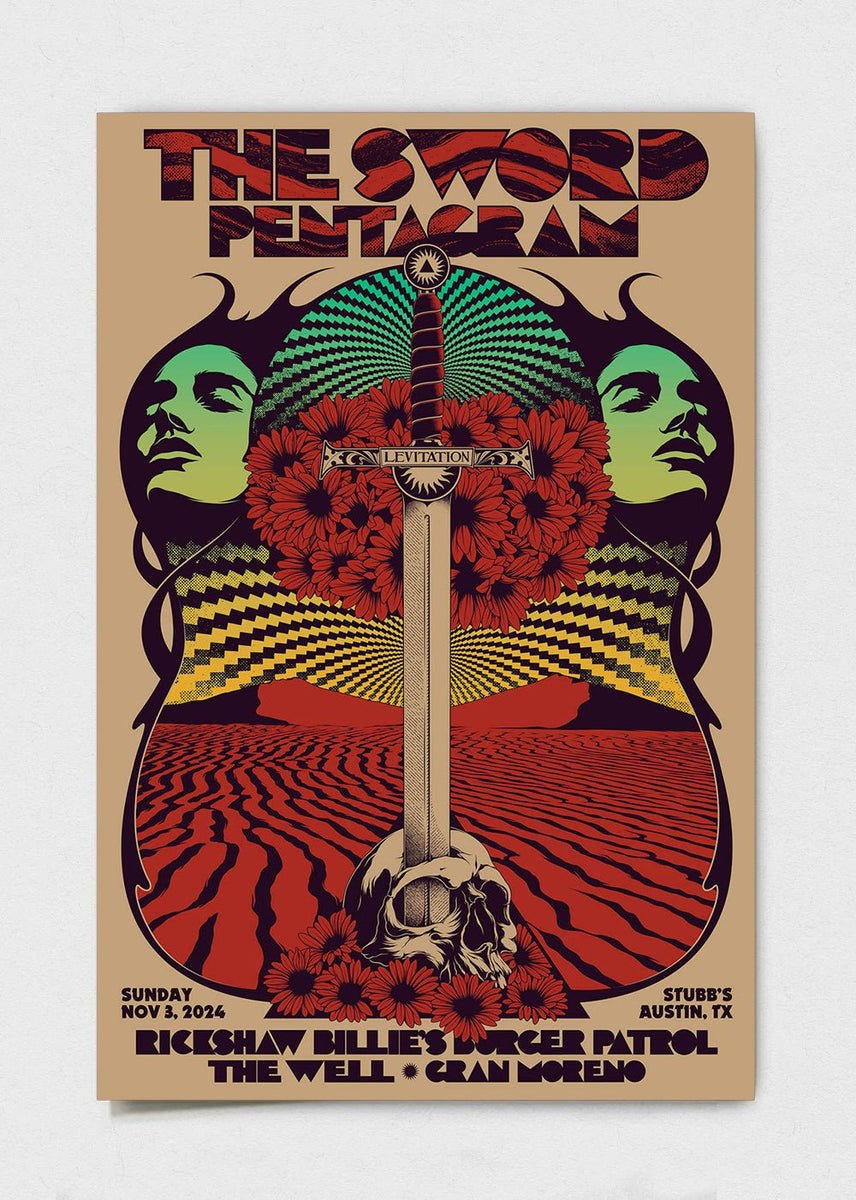 The Sword Poster by Simon Berndt | LEVITATION